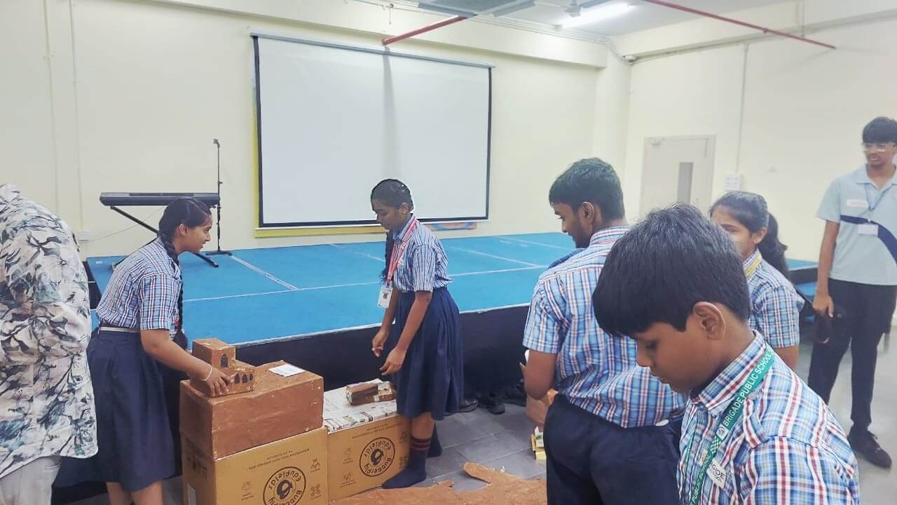 Global Edge Competition- Winners - Brigade Public School
